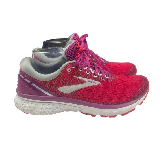 Brooks | Shoes | Brooks Ghost 1 Running W8 Pink Purple Soft Cushioning ...